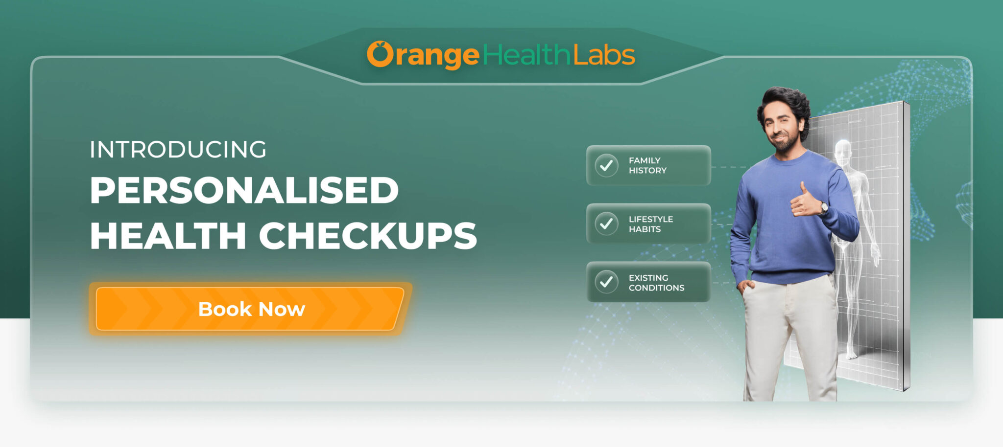 Personalised Health Checkups by Orange Health Labs